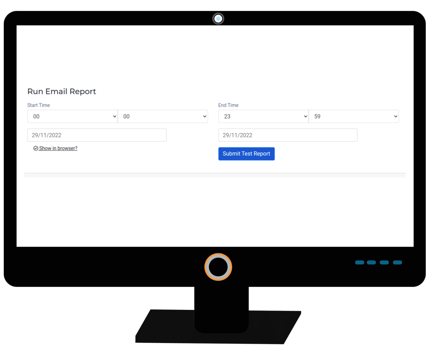 Improvement to Email Reports - VIP VoIP - Reports on the browser